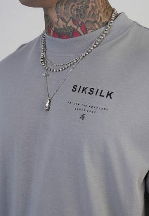 Siksilk T-Shirt SikSilk Herren T-Shirt mit Grafik