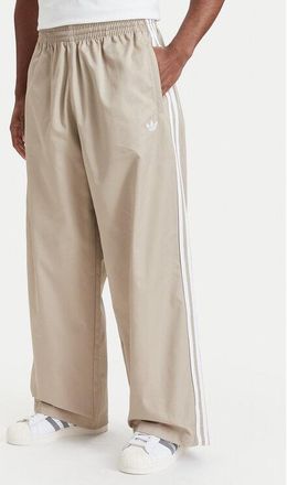 adidas Jogginghose Adicolor Sst Cotton Twill Trousers KR1385 Beige Relaxed Fit