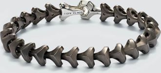 David Yurman Bracelet Armory en argent sterling et titane