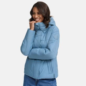 Marikoo Outdoorjacke MARIKOO Elira, Damen, Gr. XL, blau (powder blau), Obermaterial: 100% Polyester. Innenseite: 100% Polyester. Futter: 100% Polyester. Watti