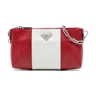 Prada Pre-owned Chain Shoulder Bag - - Pre-owned - Damen - Rot - ONE SIZE