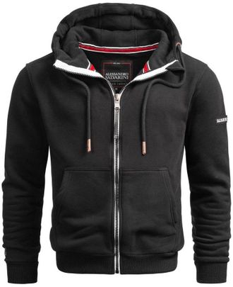 Alessandro Salvarini Sweatjacke ASBergamo aus hochwertigem, warmem Material