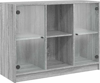 vidaXL Sideboard Grau Sonoma 102x37x75,5 cm Holzwerkstoff - Vidaxl
