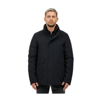 Roberto Ricci Design Jacke mit hohem Kragen und w&auml;rmeversiegelten N&auml;hten - - Jackets - Herren - Schwarzk - 2XL