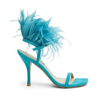 Stuart Weitzman Plume 100 Sandal - - Shoes - Damen - Blau - 36 EU