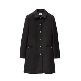 Versace Einknopfmantel - - Coats - Damen - Schwarzk - S