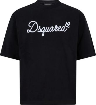 Dsquared2 Homme, Tops, Noir, Taille: 3XL T-shirt