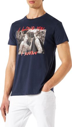 Star Wars Herren Meswmants113 T-Shirt, Marineblau, L