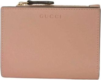 Gucci Portefeuille Bi-fold Pre-owned - Femme - Pre-owned - Rose - Taille: ONE Size