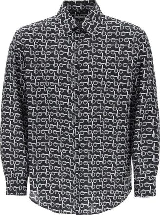 Burberry Monogram Print Long Sleeve Shirt - - Shirts - Herren - Mehrfarbig - S