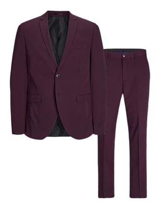 Jack & Jones JACK&JONES PLUS Jprfranco Suit Noos Pls Costume, Vineyard Wine, 68 Homme