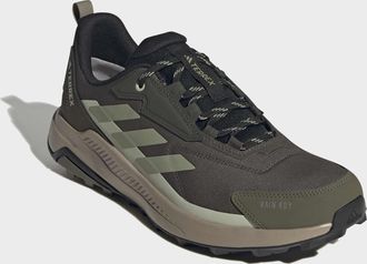 ADIDAS TERREX Wanderschuh ADIDAS TERREX ANYLANDER RAIN.RDY, Herren, Gr. 42,5, gr&uuml;n (shadow olive, tent gr&uuml;n, halo gr&uuml;n), Textil, Schuhe Wanderschuh, wasserdicht, To
