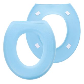 OSALADI 2 St&uuml;ck Weiche Waschbare Toilettenkissen aus Hautfreundlichem Eva rutschfeste Wc Auflagen f&uuml;r Badezimmer und Reisen