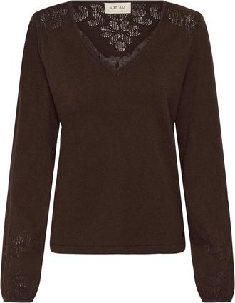Cream Maille - Femme - Pulls - Brun - Taille: 36 FR