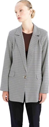 DeFacto Womens Freizeitkleidung Damen Blazer, BEIGE, 42