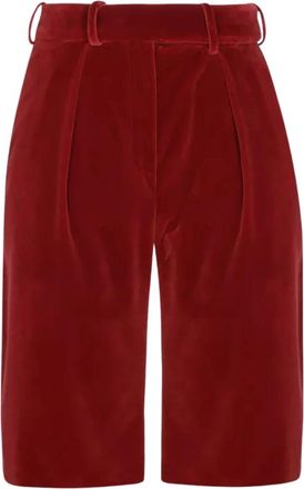 Alexandre Vauthier Femme, Shorts, Rouge, Taille: 36 FR Pantalon de tailleur droit