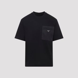 Prada Re T-shirt en jersey de nylon