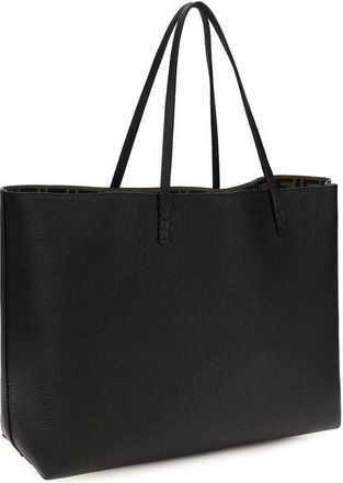 Fendi Womens Black Calf Leather Bos Taurus Shoulder Bag