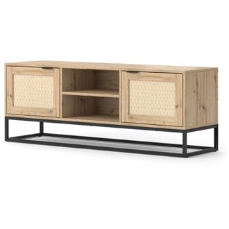 Vicco Buffet bas Natal, Sonoma, 140 x 52.5 cm avec 2 portes, Vicco