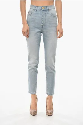 Balmain Light Washed Slim Fit Denims 15cm size 38