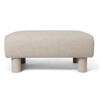Ferm Living Canap&eacute; Dase boucl&eacute; module ottoman Ferm Living