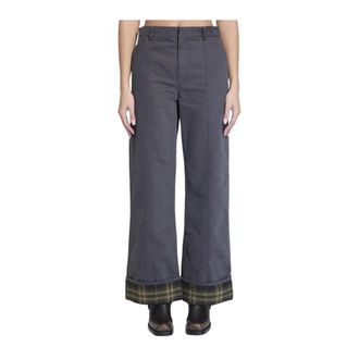 Burberry Damen, Hosen, Grau, 2XSGr&ouml;&szlig;e
