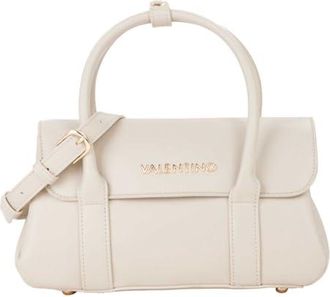 Valentino sac &agrave; main sac &agrave; &eacute;paule bandouli&egrave;re West Re Satchel Bag Ecru &eacute;cru