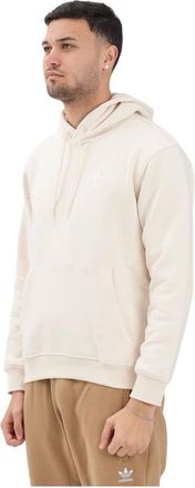 adidas Homme, Sweatshirts et sweats &agrave; capuche, Beige, Taille: S Trefoil Essentials Loose Sweat &agrave; capuche