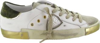 Philippe Model Femme, Chaussures, Blanc, Taille: 37 EU Prsx Low