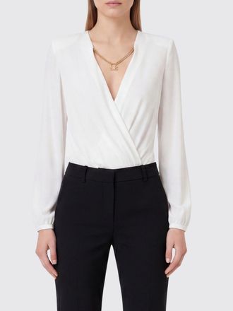 Elisabetta Franchi Top Femme couleur Blanc