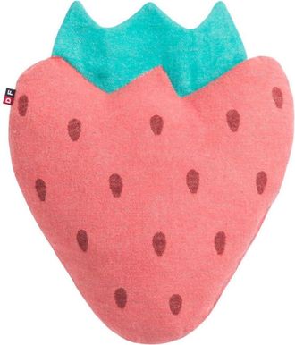 David Fussenegger Kissen gefüllt Juwel Erdbeere 35 x 40 cm Mattrot