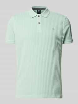 Lerros Slim Fit Poloshirt mit Logo-Stitching