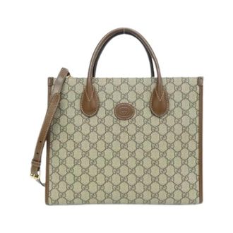Gucci Pre-owned GG Supreme Canvas Crossbody Bag - - Pre-owned - Damen - Braun - ONE SIZE