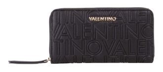 Valentino Geldb&ouml;rse Pansy Zip Around Wallet Nero schwarz