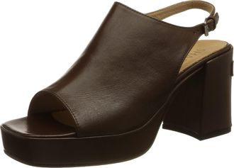 Shabbies Amsterdam Amsterdam Damen SHS1090 Sandale, Dark Brown, 39 EU
