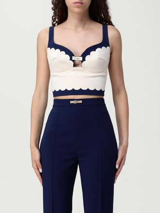 Elisabetta Franchi Top ELISABETTA FRANCHI Femme couleur Bleu