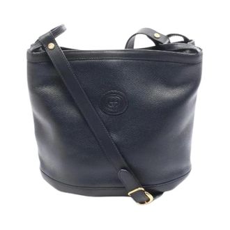 Gucci Pre-owned Interlocking G Leder Schultertasche - - Pre-owned - Damen - Blau - ONE SIZE