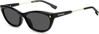 Dsquared2 Damen, Accessories, Schwarzk, 57 MMGr&ouml;&szlig;e