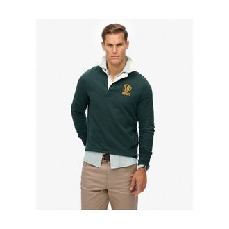 Superdry Maillot de rugby vintage en jersey athl&eacute;tique