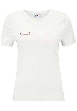 Fila Damen SCHILDE T-Shirt, Bright White, XL