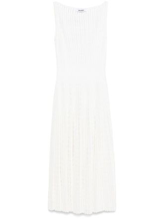 Antonino Valenti robe Isabela &agrave; coupe mi-longue - Blanc