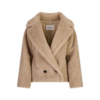 Max Mara Cambusa Kurzmantel Zweireihig - - Jackets - Damen - Braun - S