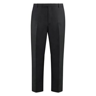 Gucci Wollmischung Twill-Hose - - Trousers - Herren - Schwarzk - L