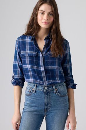Levi's Elaine Utility Shirt - Damen - Blau / Blau