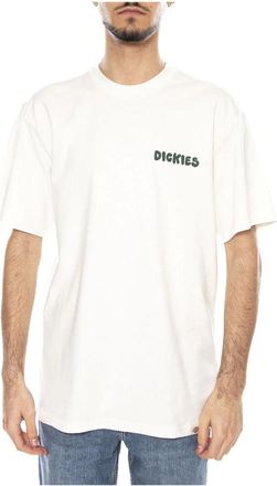 Dickies Homme, Tops, Blanc, Taille: M Gordonsville Tee SS