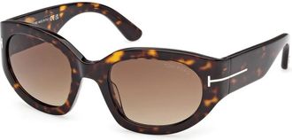 Tom Ford Damen, Accessories, Braun, 53 MMGröße