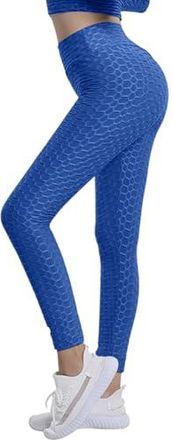 Generic Legging Anti Cellulite Femme Unicolore Mode Taille Haute Lissant Fessier Pantalon Sport Femme Push Up Butt Lift Elastique Taille Pantalon Sport de Yog