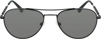 Calvin Klein Jeans CKJ20109S N Sunglasses, Matte Black, Taille Unique Unisex