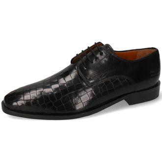 Melvin & Hamilton Derby Schuhe Herren Alex 1 Schwarz 44