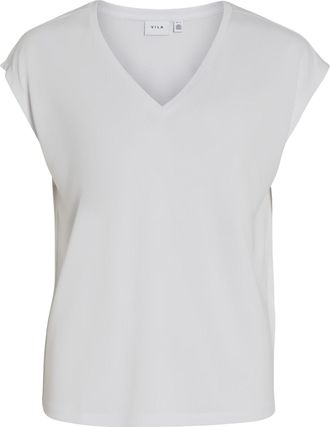 Vila Damen Shirt DALA weiß S